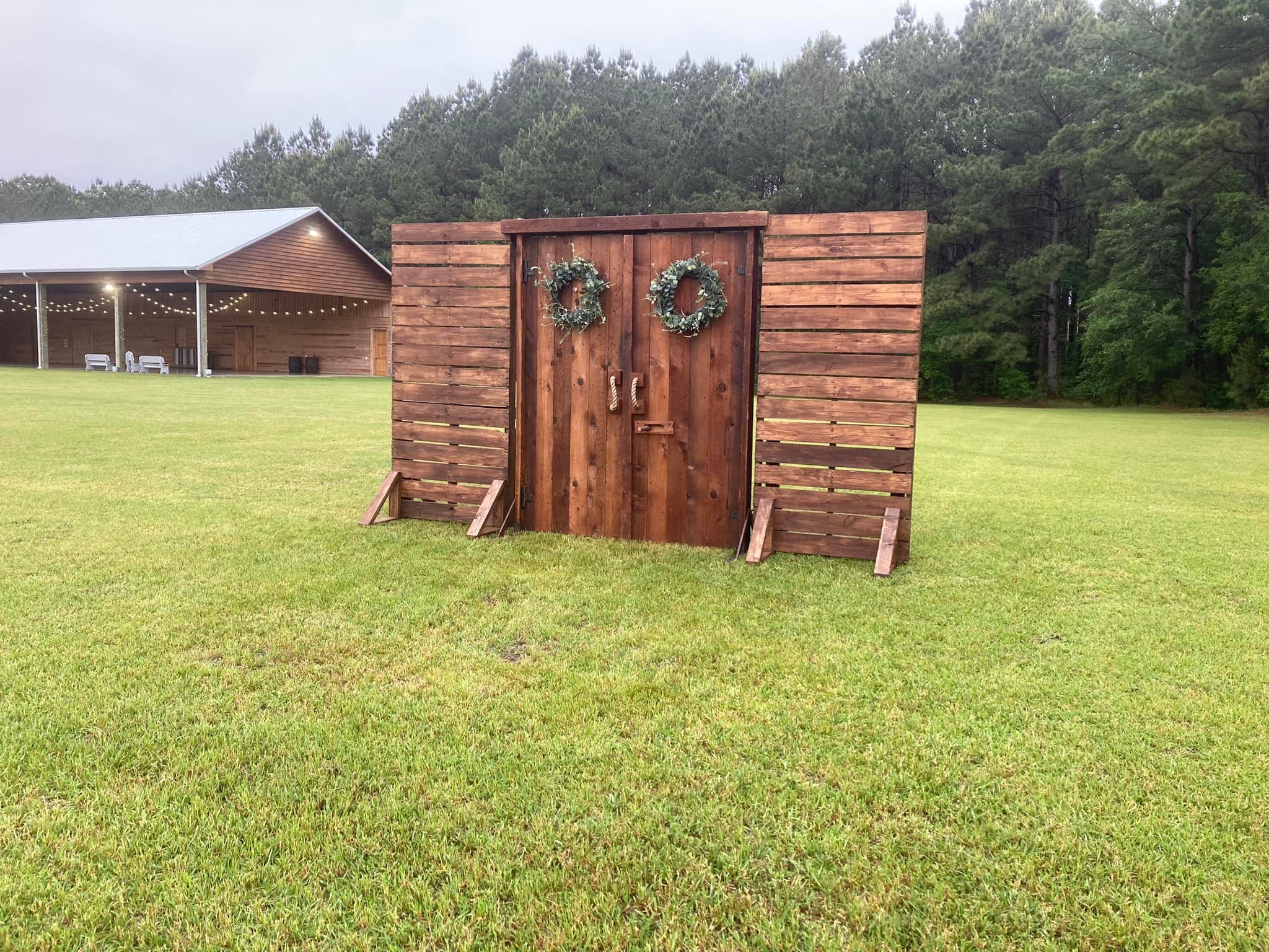 Farm Doors with Sides | Rustic Charm Rentals LLC