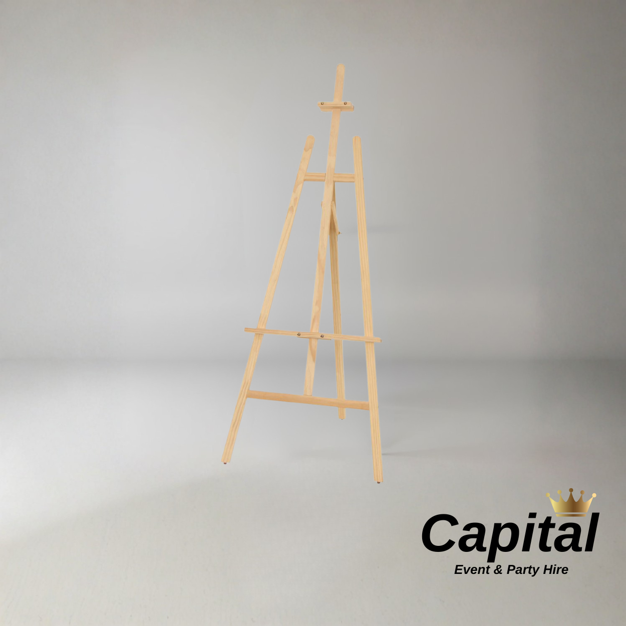 Timber Easel | Capital Party & Event Equipment Hire - Sunshine Coast