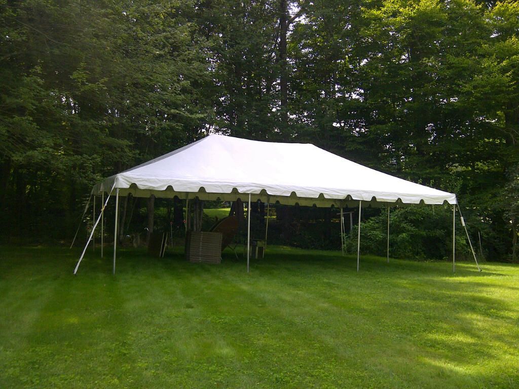 20x30 Frame Tent Includes Install | Up North Event Rentals