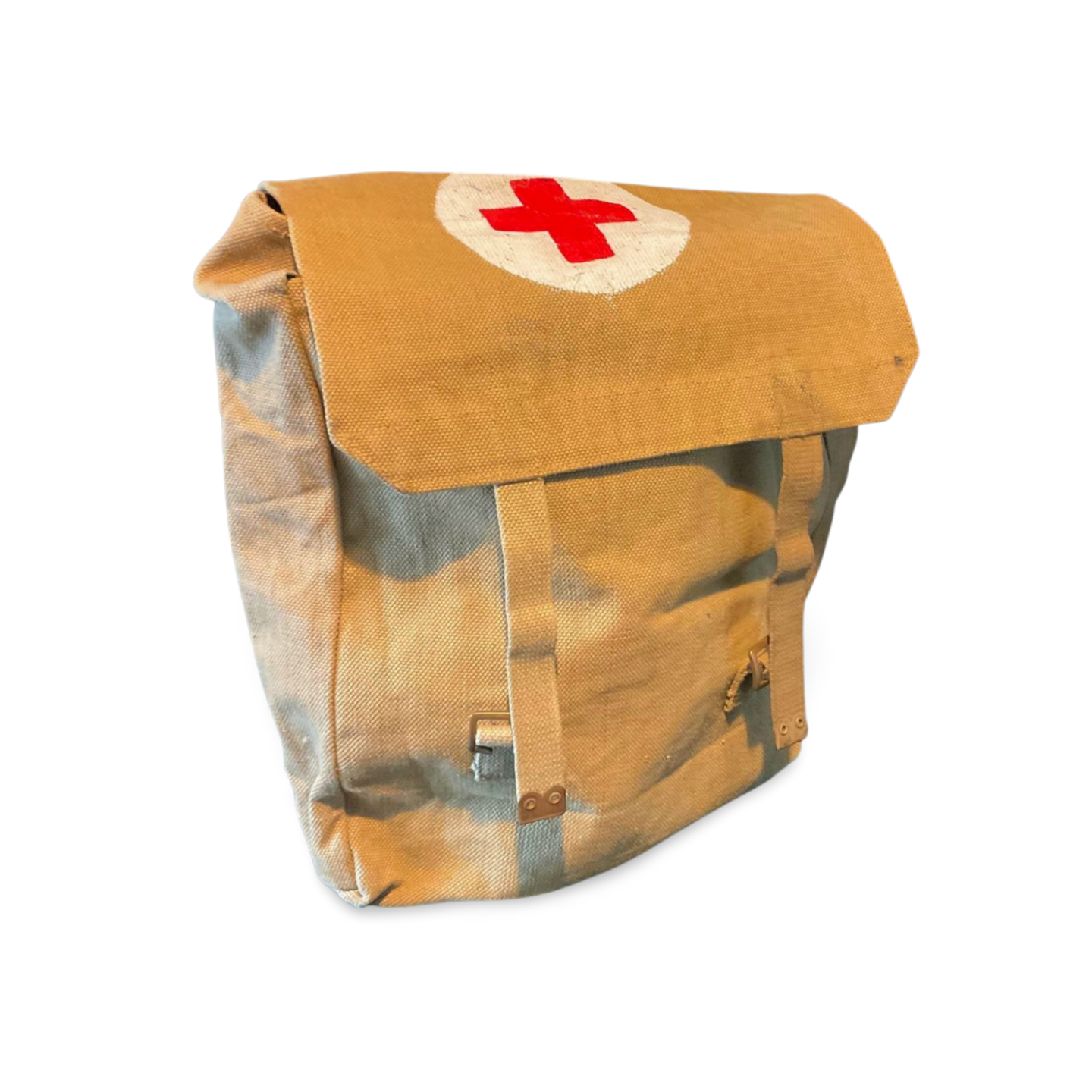 Red Cross Army Backpack | Theatre Props Hire | Small Props & Set Dressing