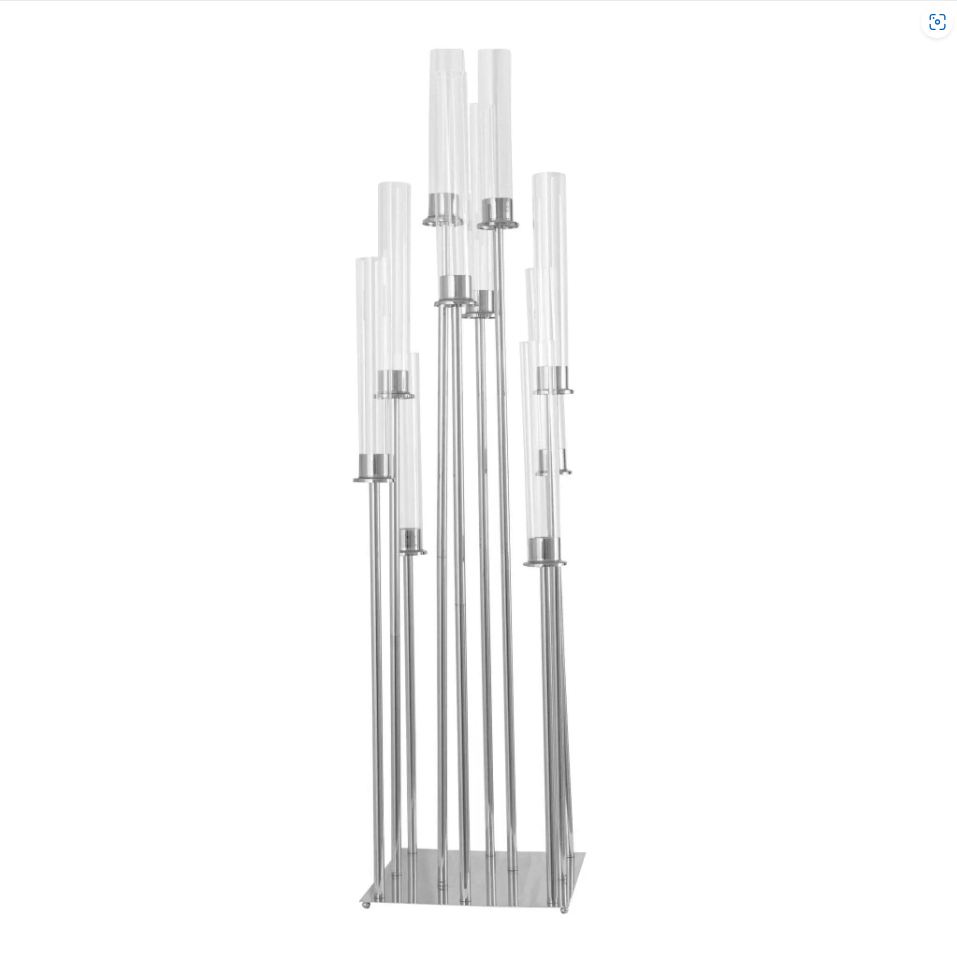 Silver Candelabra Bundle | Tablescape Gemach
