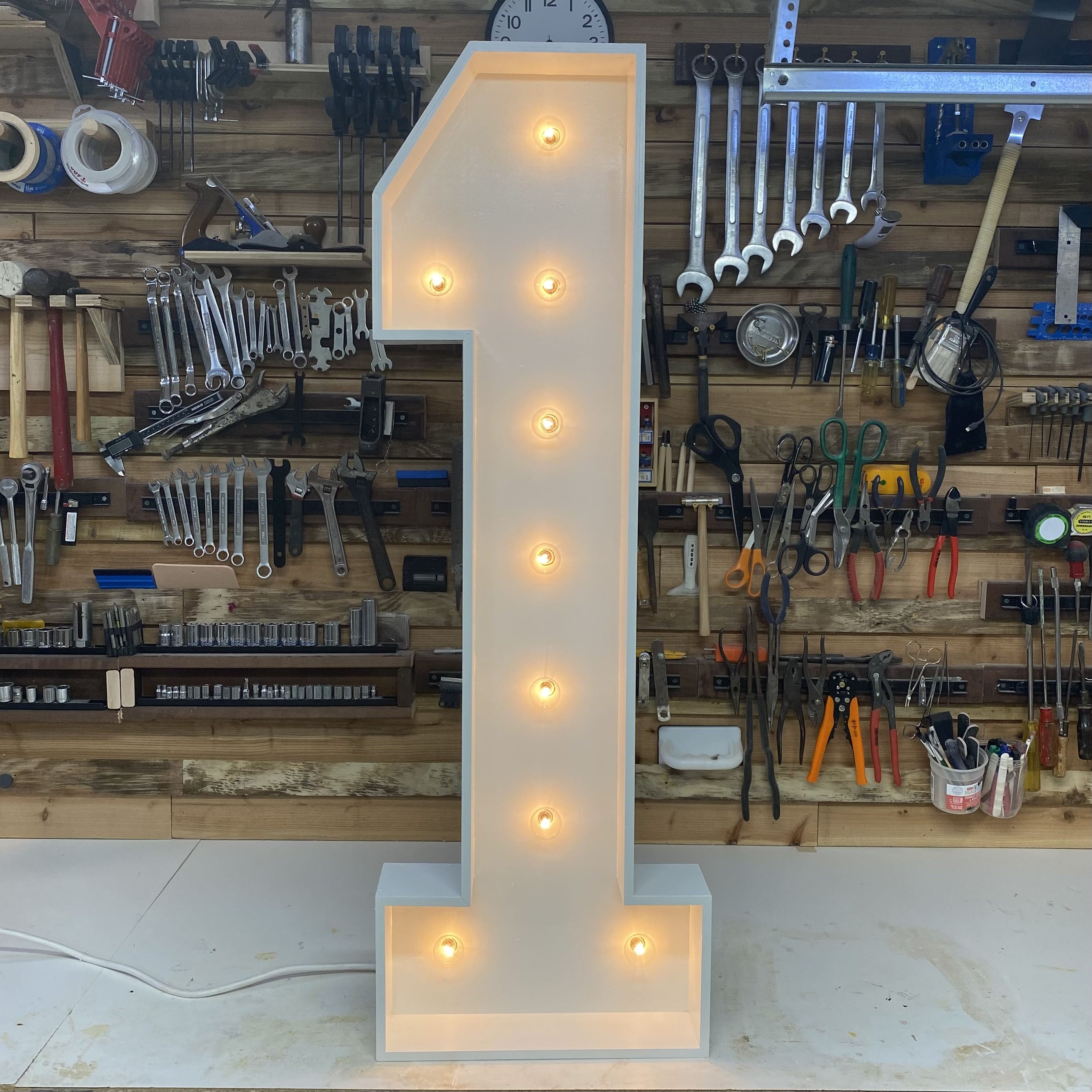 48' Marquee Number '1' For Rent In Longview & East Texas | Event ...