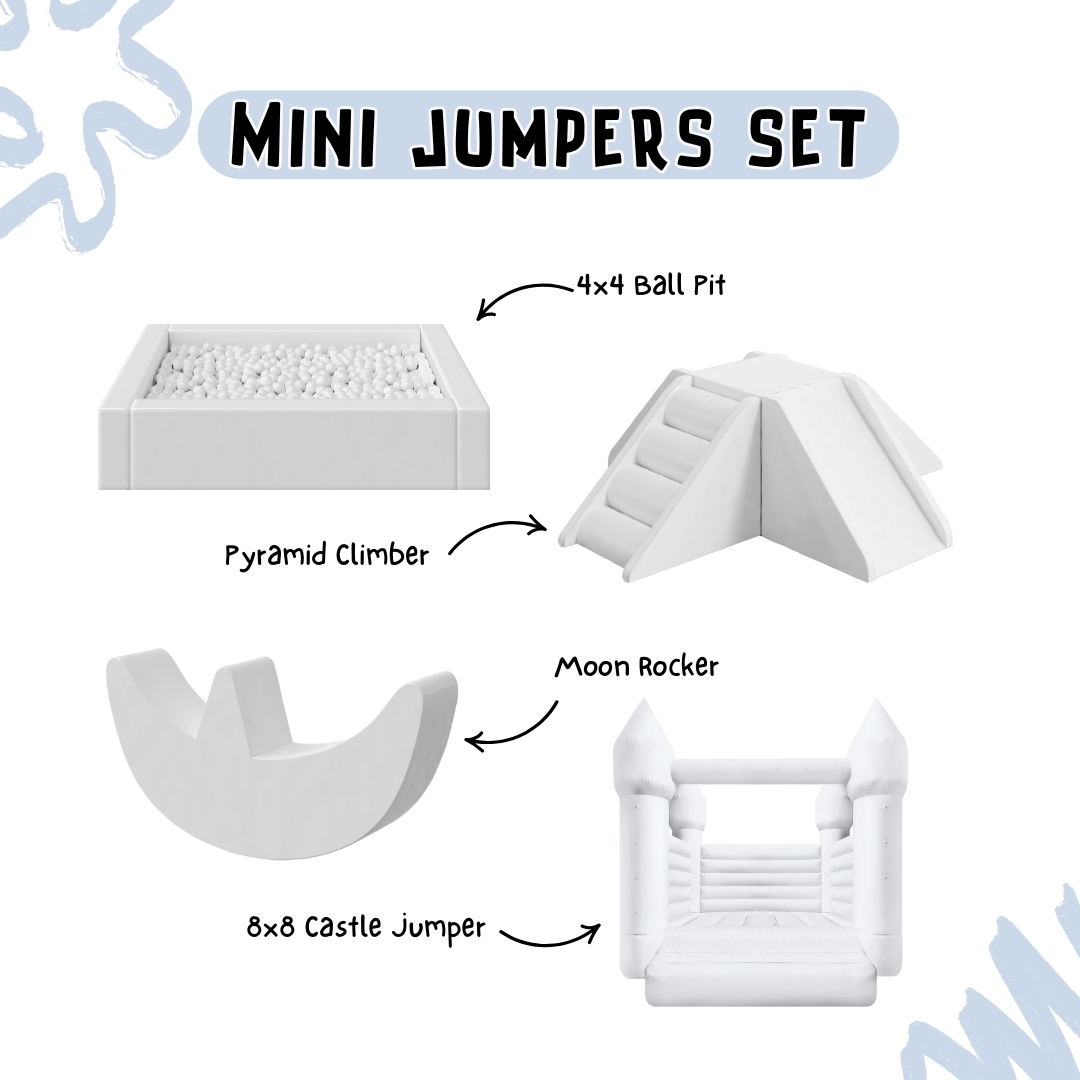 Mini Jumpers Set (10'x17') | Luxury Soft Play, Ball Pits, Bounce Houses ...
