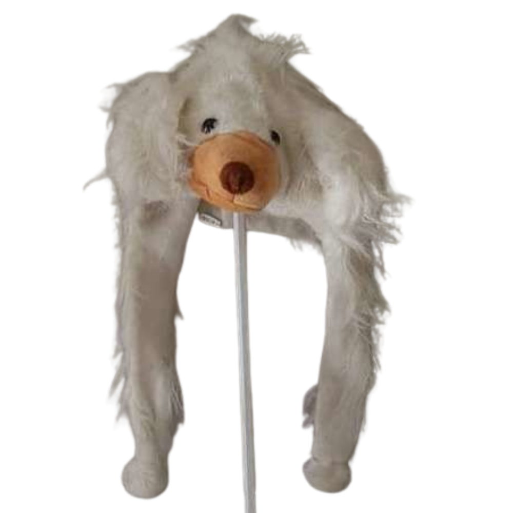 S1230 White Cap Bear | Dazzling Props