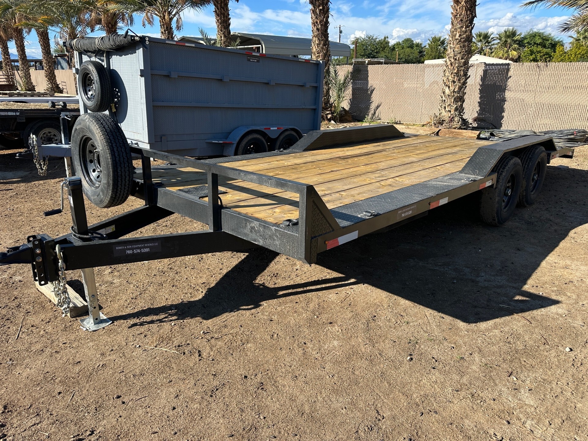 Flat Bed Car Hauler Trailer | Turn Key RV Rentals