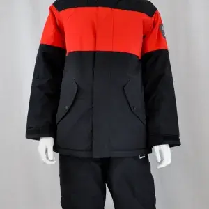 Jr. Boy's Burton Black/Red Coat | Winter Wear Rentals