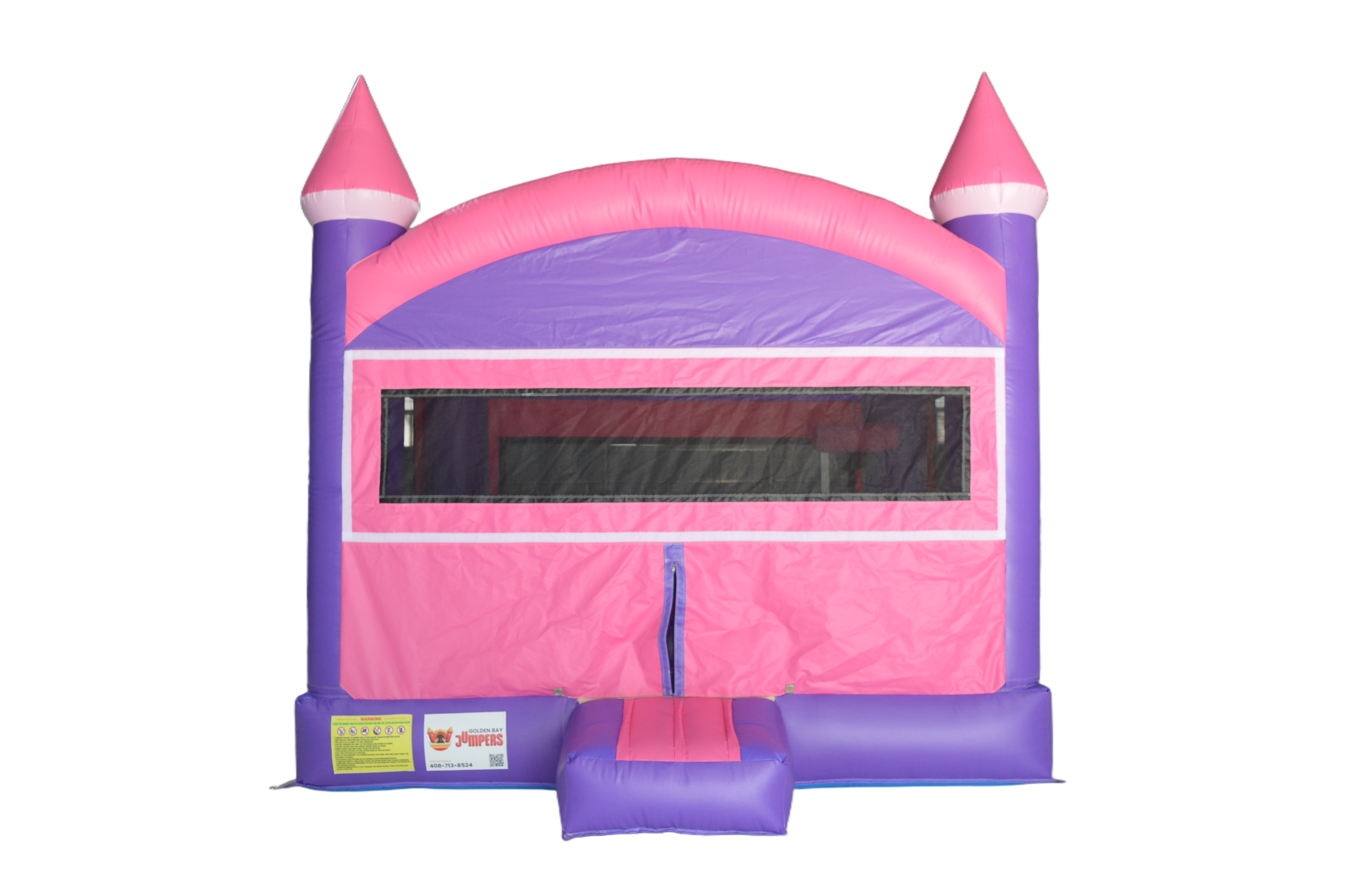 Pink & Purple Princess Castle Jumper | San Jose Bounce House | Golden ...