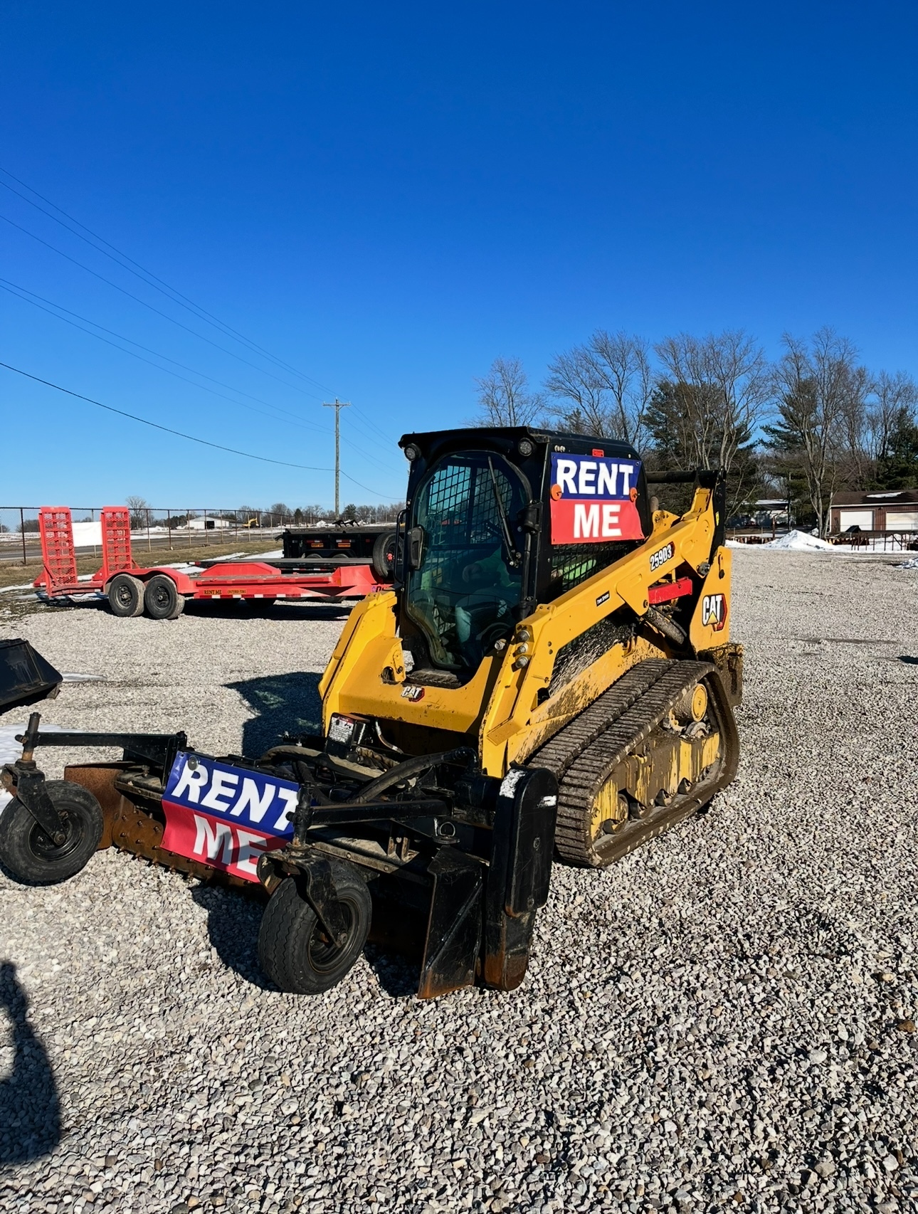 84' harley Rake Rental Clayton IN | Equipment and Trailer Rentals