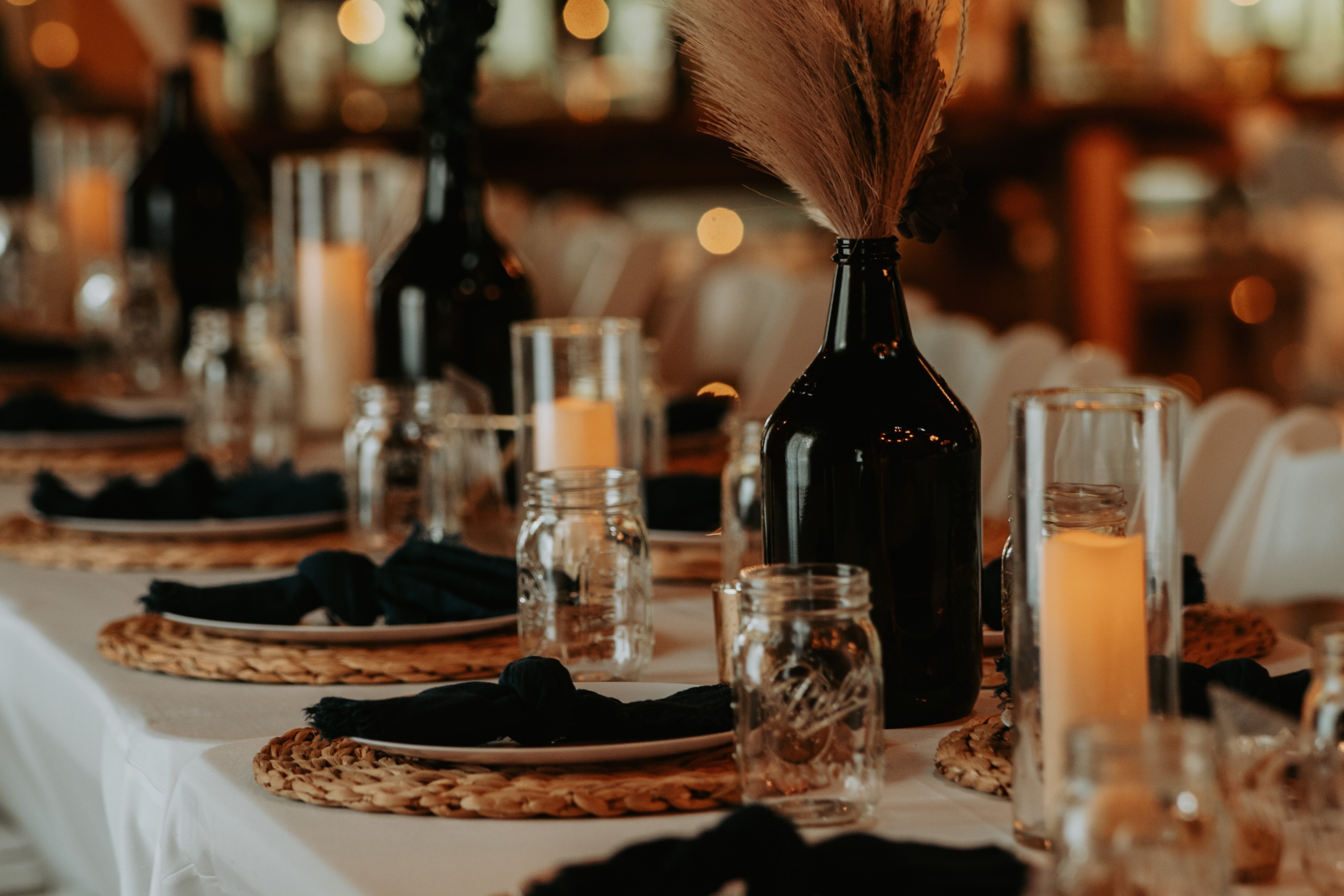 CENTERPIECE: dark amber half gallon growler {boho collection ONLY ...
