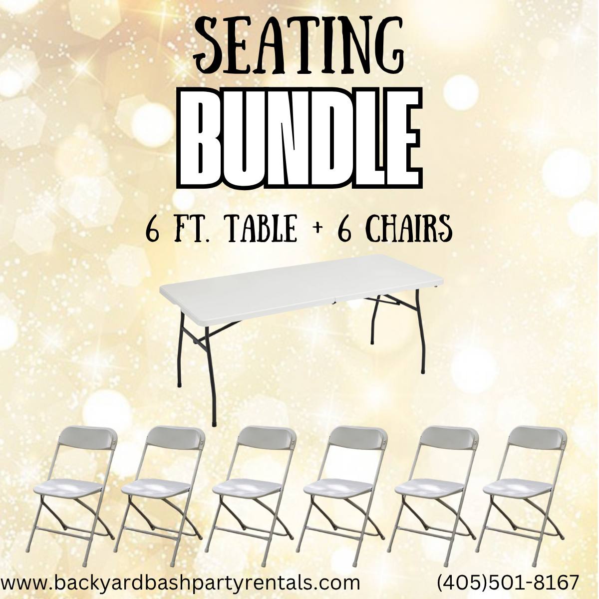 Seating Bundle | Backyard Bash Party Rentals