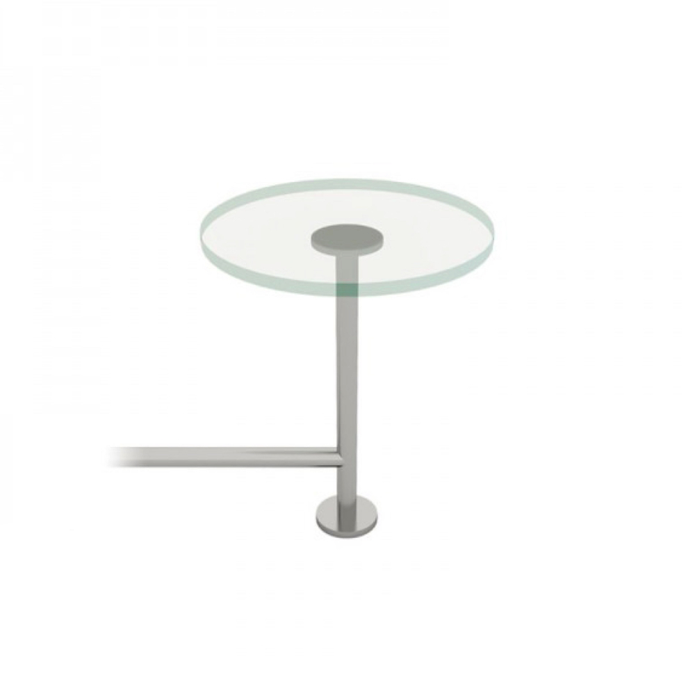 LES Endless Collection Table Round - Transparent Table Top - 40 cm ...