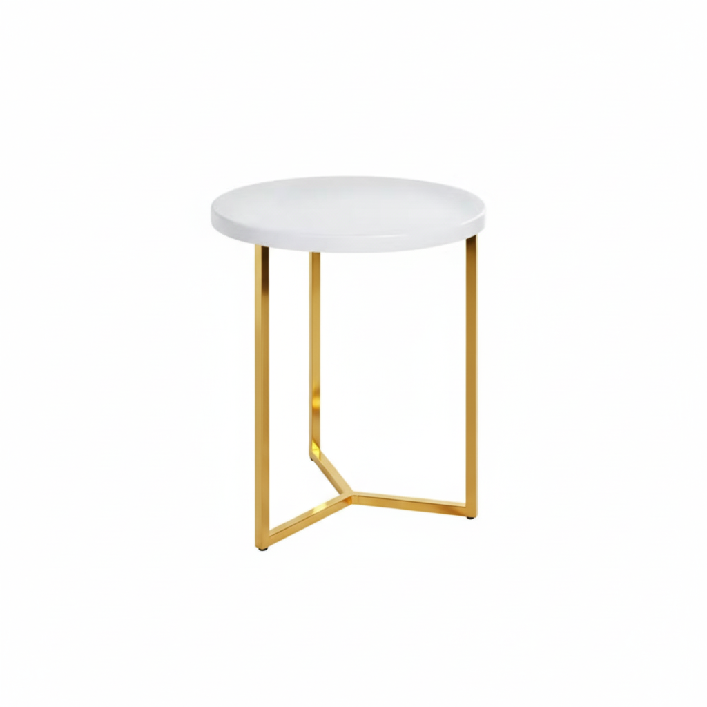 LES Round Design Side Table - 40 cm | Rent Furniture in Qatar - LES ...