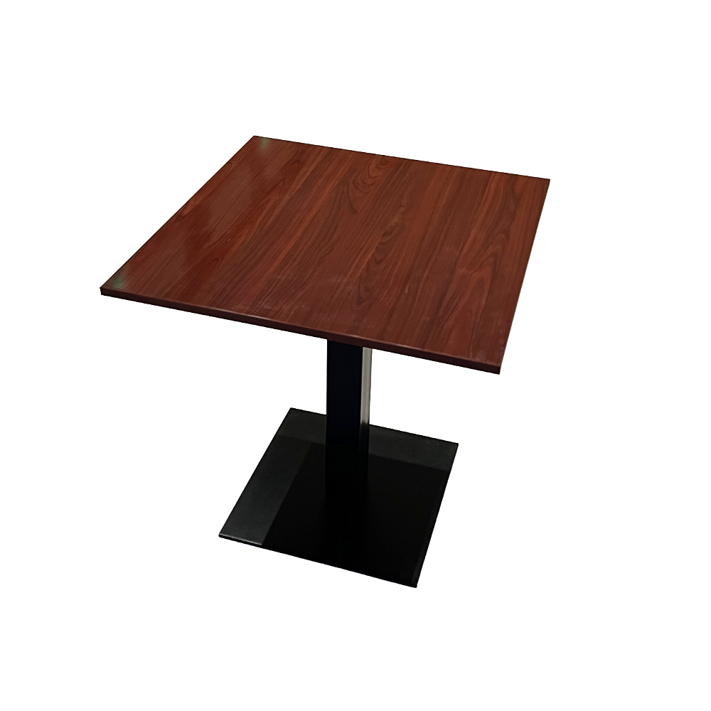 LES Square Bistro Table - Cherry Moon - 70 x 70 cm | Rent Furniture in ...