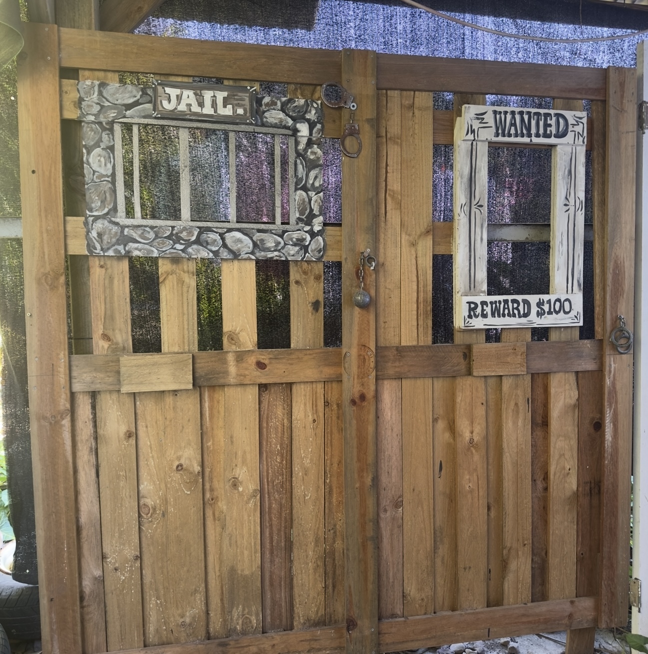 Jail Backdrop | Gold Coast Event Hire Company