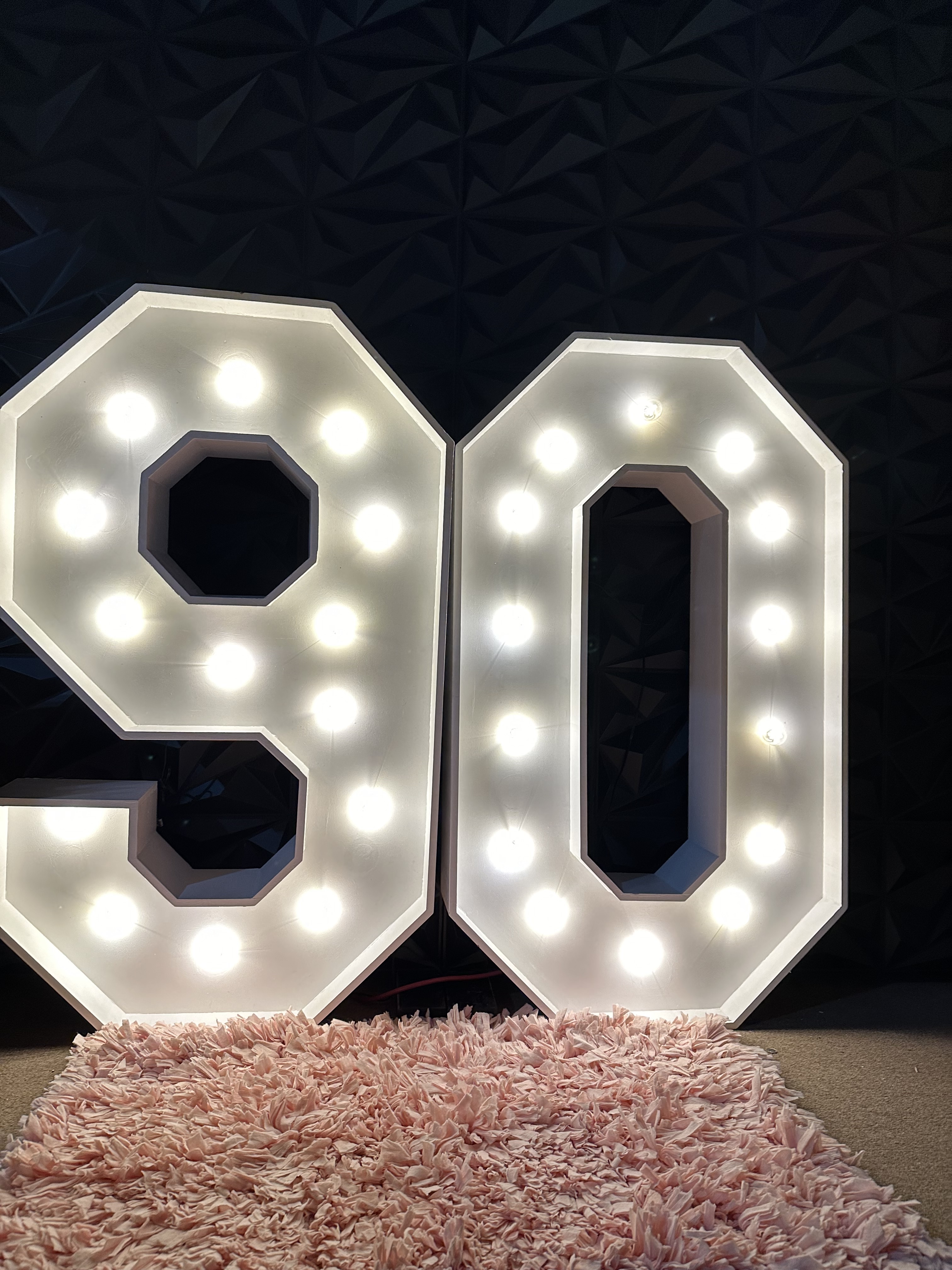 4FT Marquee Number 90 | Event & Tent Rentals in Connecticut, RI and MA ...