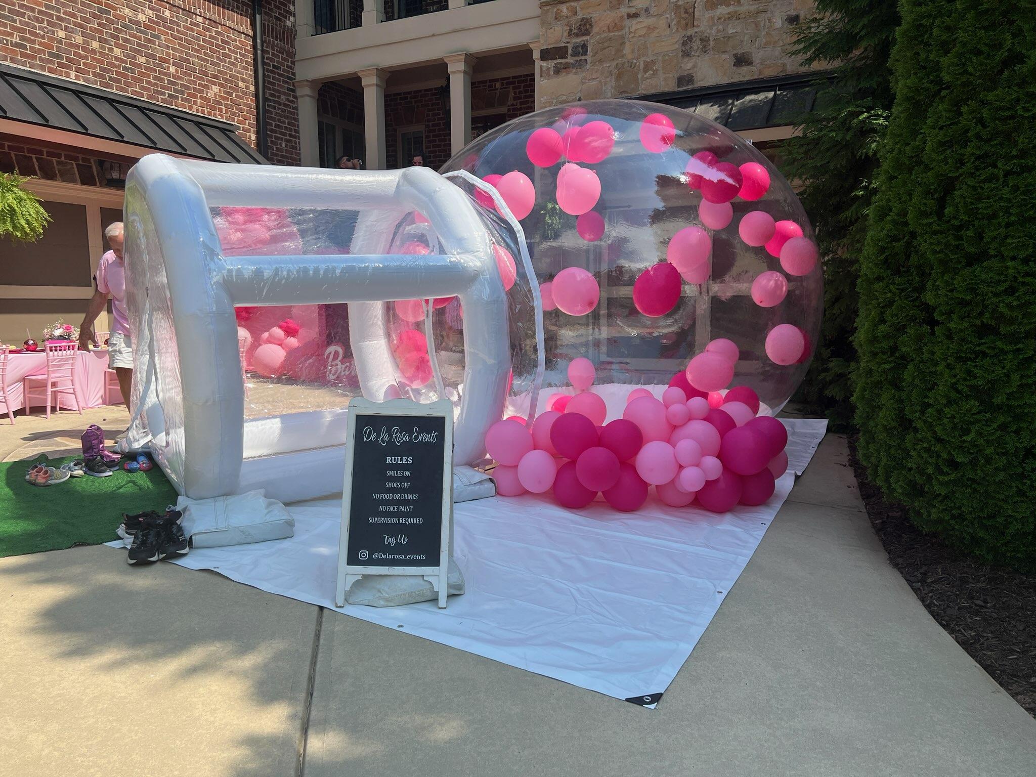 Inflatable Bubble House Rental - Gender Reveal- Marietta, Ga | Party ...