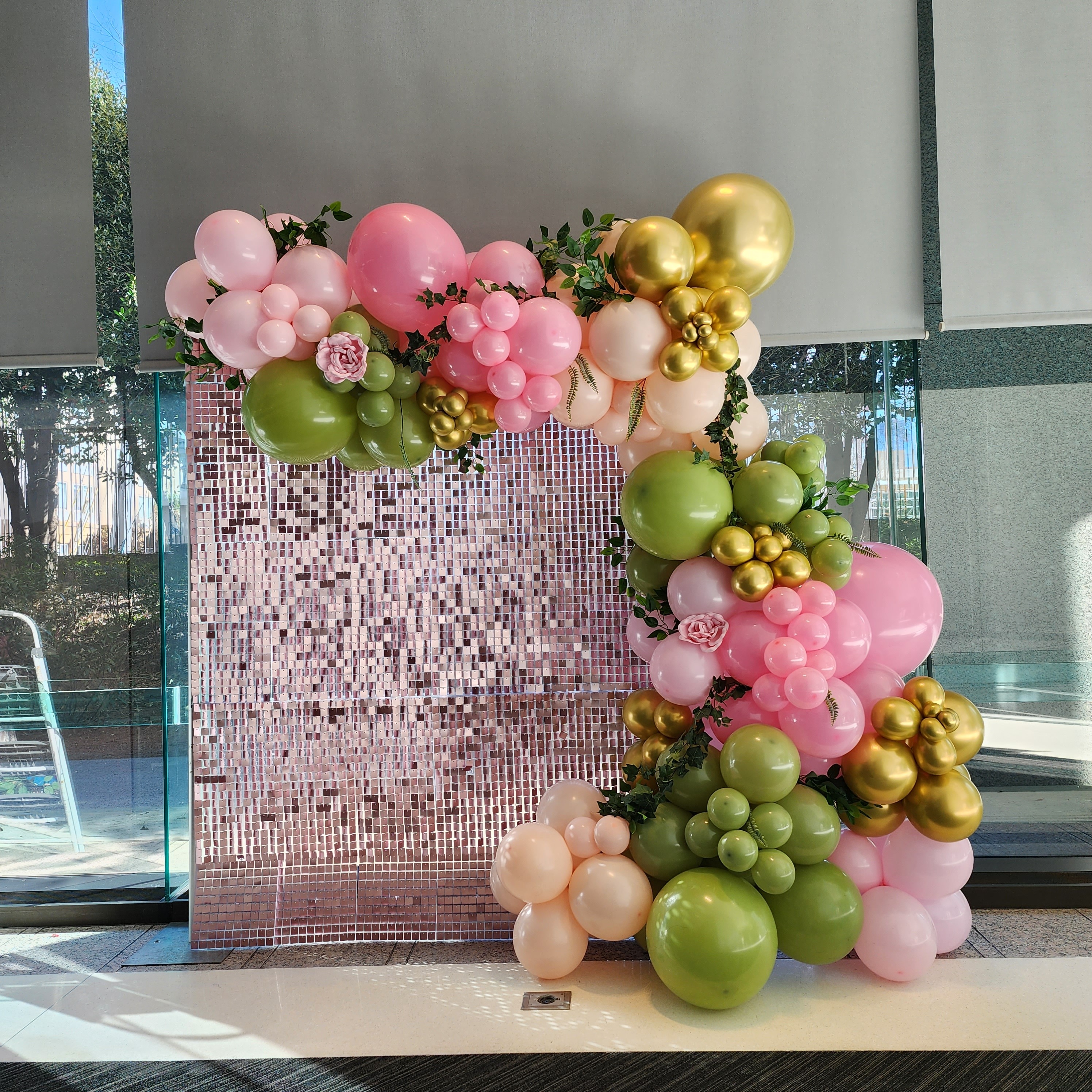 Pink Shimmer Wall | Party Rentals & Event Venue in Marietta - WIDEST ...