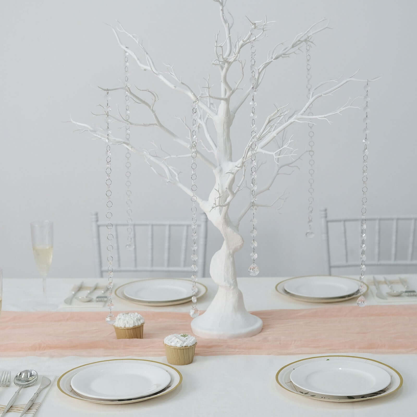 White Tree Centerpiece | Wedding & Event Rentals | Valley Decors ...