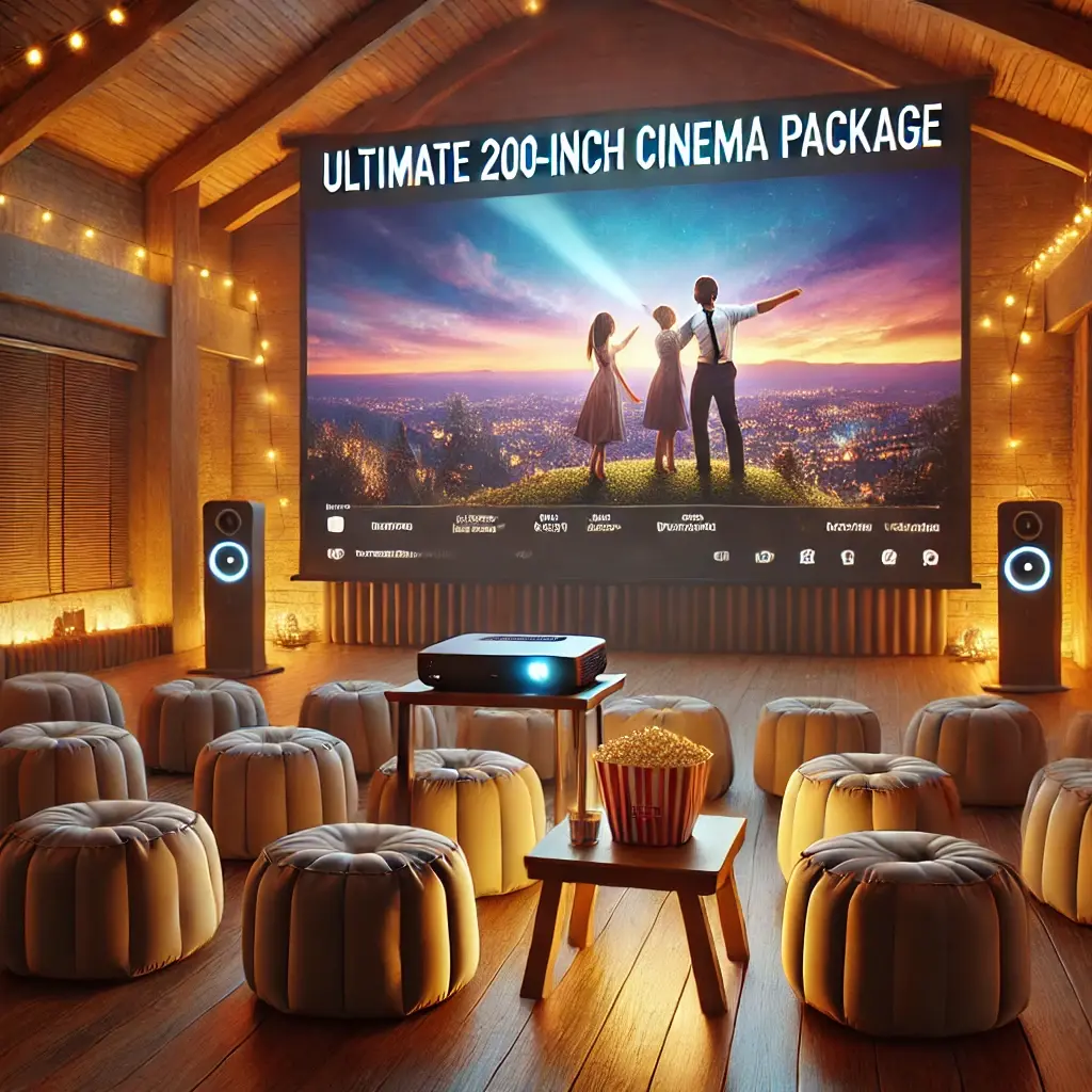 Ultimate 200' Screen Cinema Package | The Orkney Rental Company Ltd.