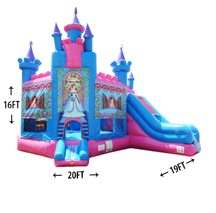 Princess Combo | Bounce Around Inflatables