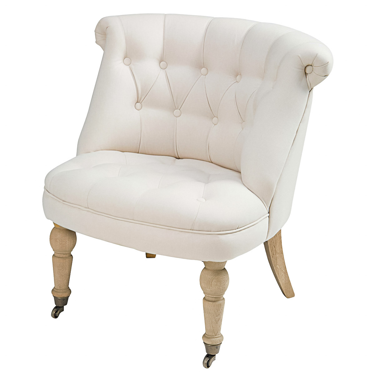Ivory Armchair | Something Borrowed