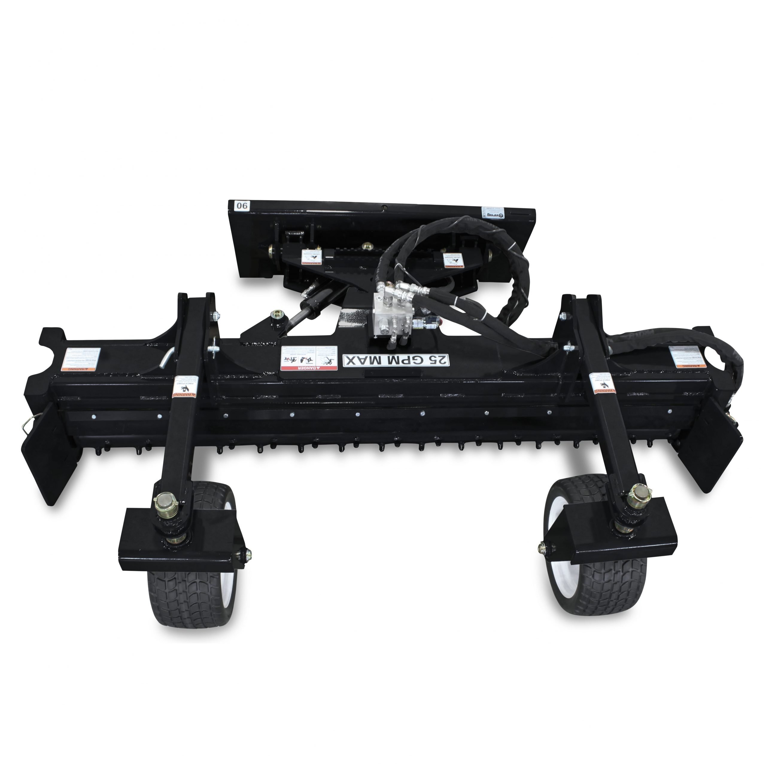 Mini Skid Loader, Harley Rake Attachment | Sortie Inc | Sortie Inc ...
