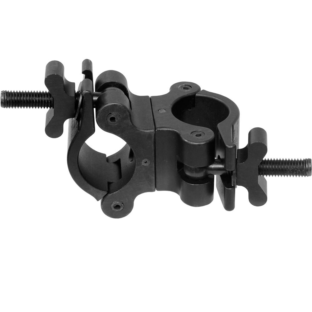 2' Fixed Dual Coupler Clamp, Black | FP Rentals | Pro rentals in audio ...