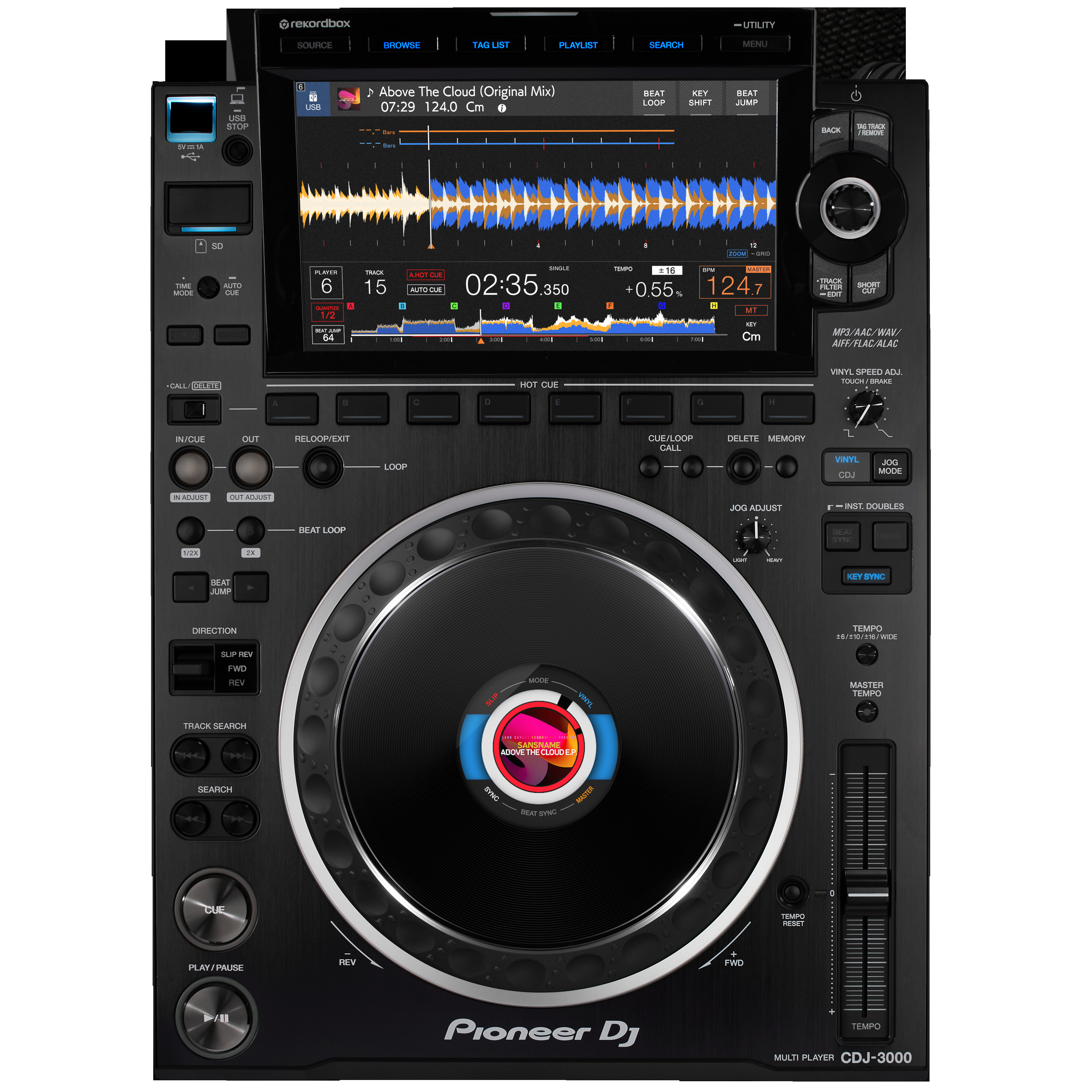 Pioneer CDJ-3000 Player | FP Rentals | Pro rentals in audio, video, and ...