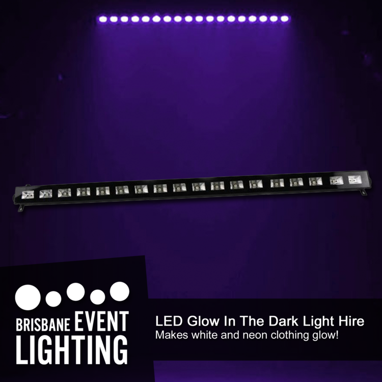 LED UV Glow Light Hire - Large | Brisbane Event Lighting • Lighting ...