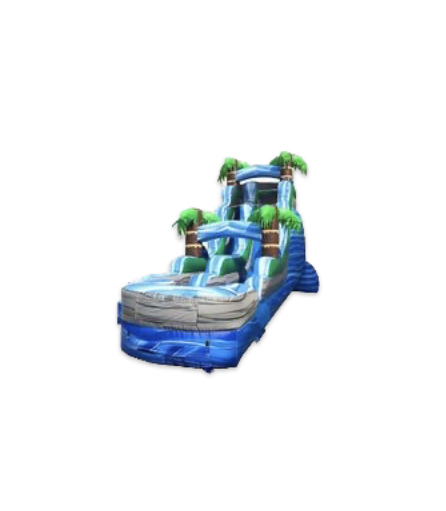 Tropical Paradise Slide Dry | Dakota Party Rentals