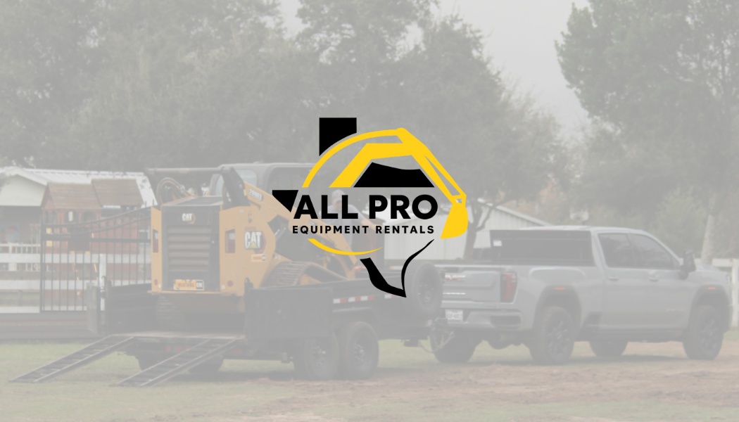 Construction Equipment Rental Houston | All Pro Equipment | All Pro ...