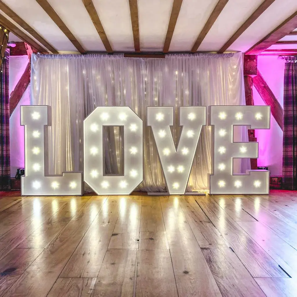 4ft Marquee Led Light up LOVE letters | Rims Events & Party Rentals