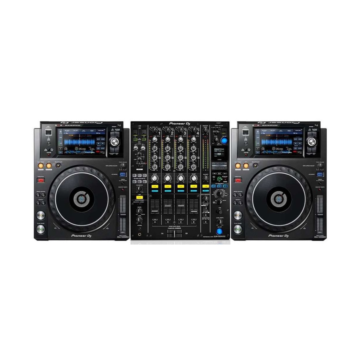 Pioneer XDJ 1000 MK2 & DJM 900 NXS Package | Skylark Hire | Brisbane ...