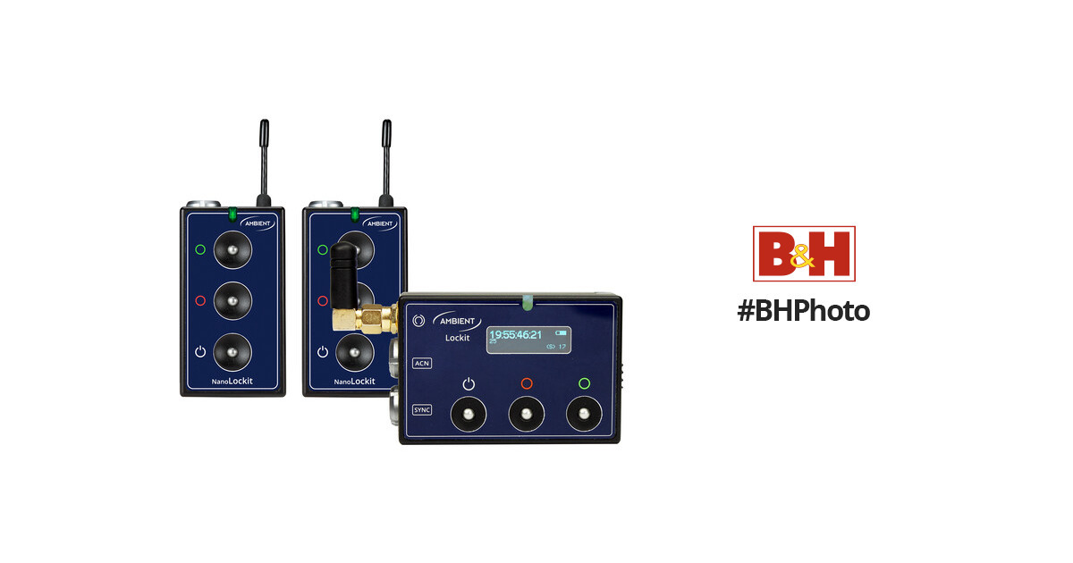 Timecode Synchronizer Set | Calvin Equipment Room