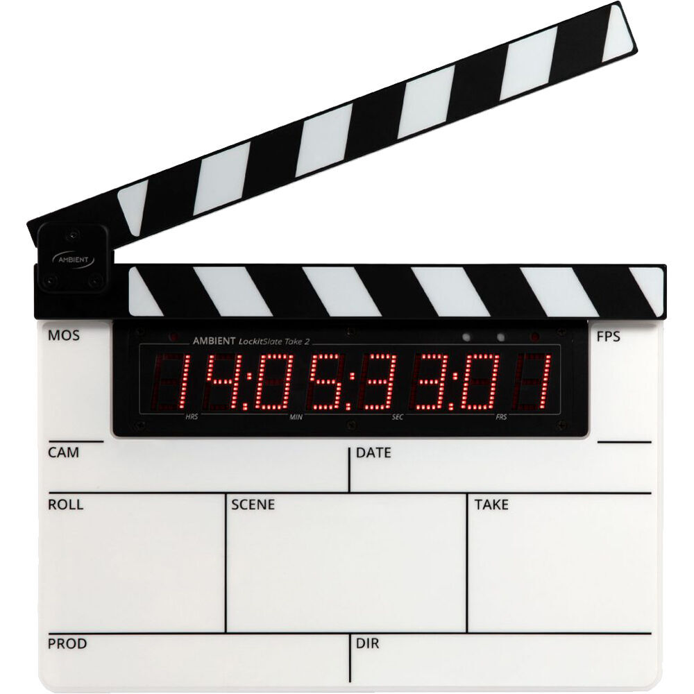 Timecode Slate | Calvin Equipment Room