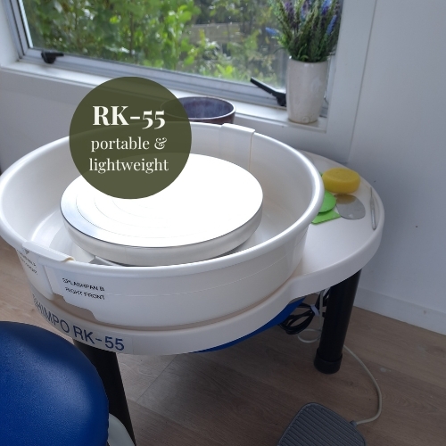 RK-55 Pottery Wheel & Stool | Rent a Nidec Shimpo Pottery Wheel ...