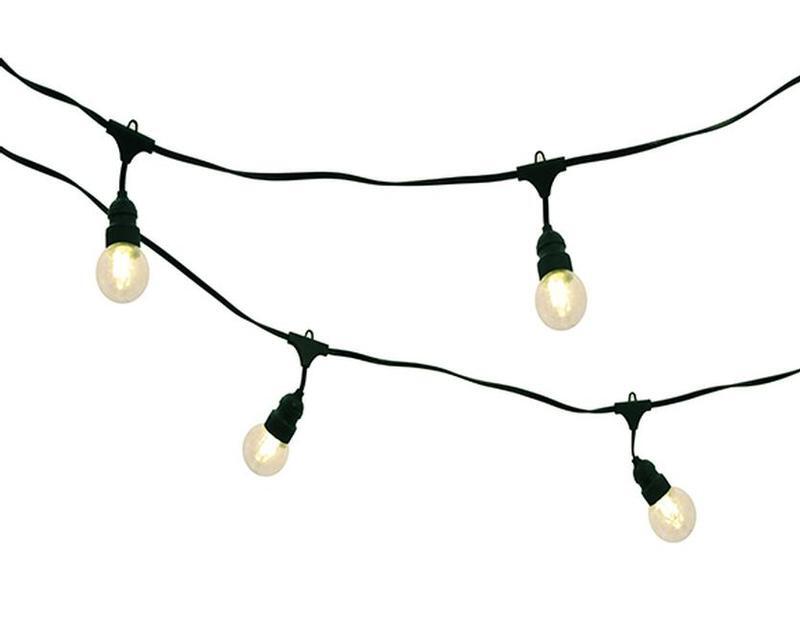 Cafe String Lights | Metro Rental • Chairs • Tables • Tents • Dance ...