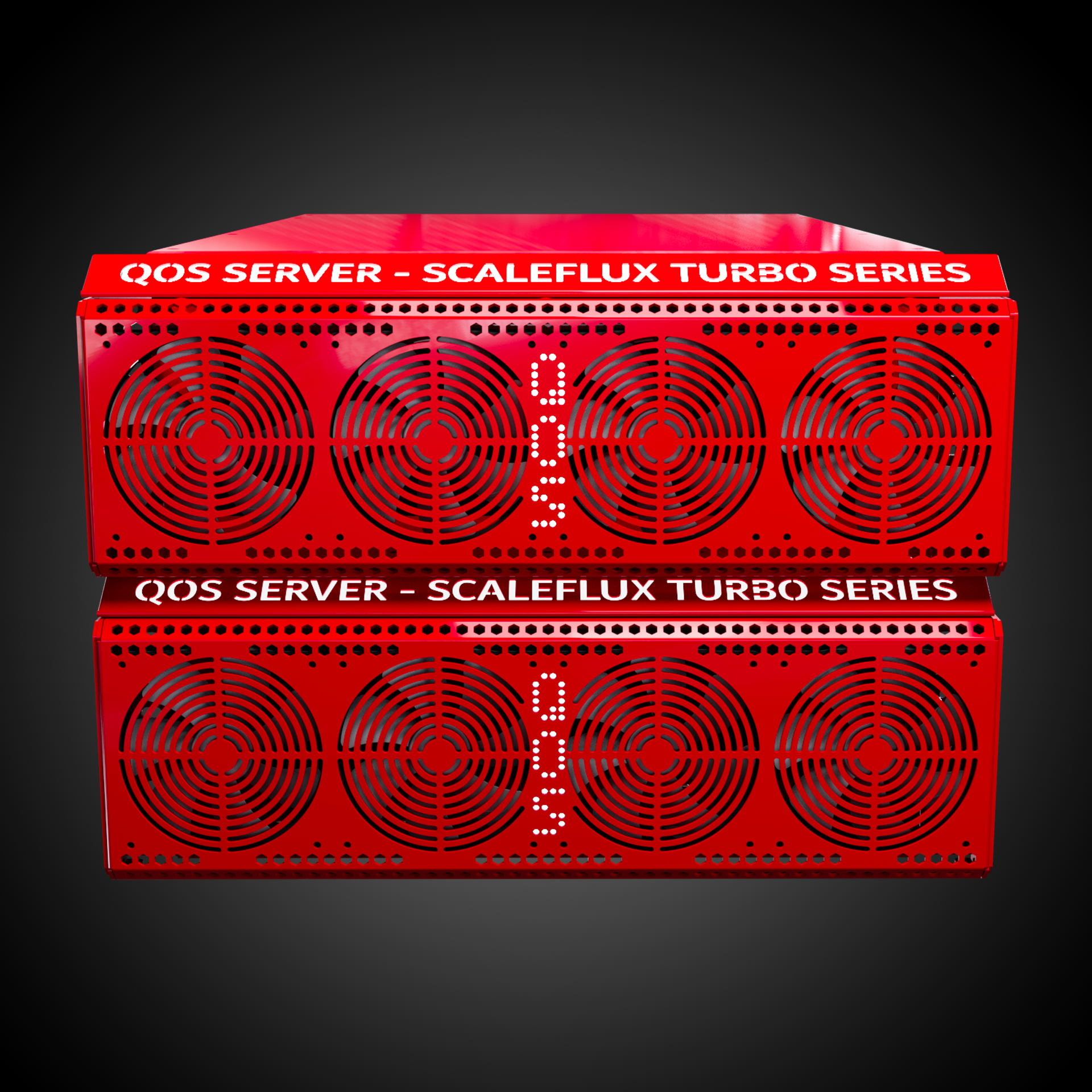 QOS-ScaleFlux™ Production SAN Box™ Super-Workstation 16 Bay Flash ...