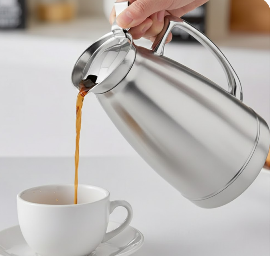Thermal Chrome Coffee Pourer | Beggars Banquet Rentals - Your Event ...