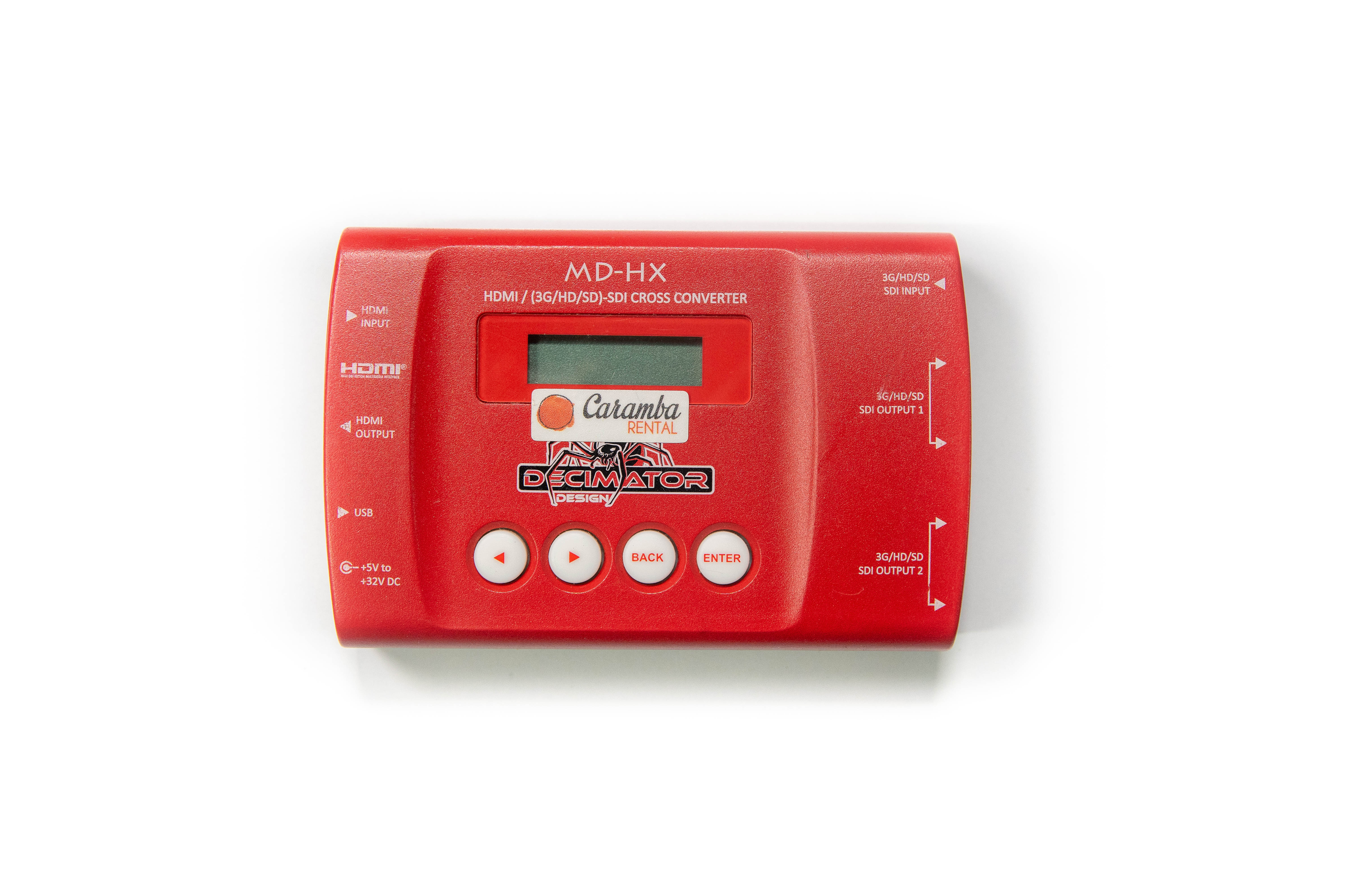 Convertidor Decimator MD-HX Cross Converter | Caramba Rental Alquiler ...