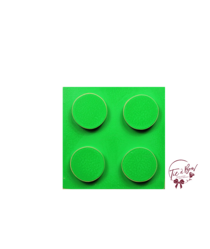 Kelly Green Lego Riser | Tie a Bow Rentals