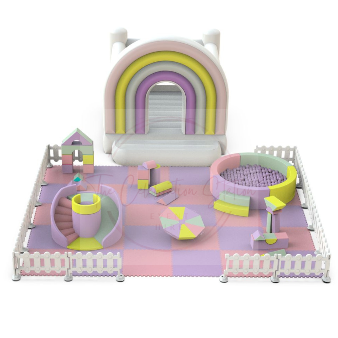Rainbow Dreams Soft Play Package - large set | The Celebration Station