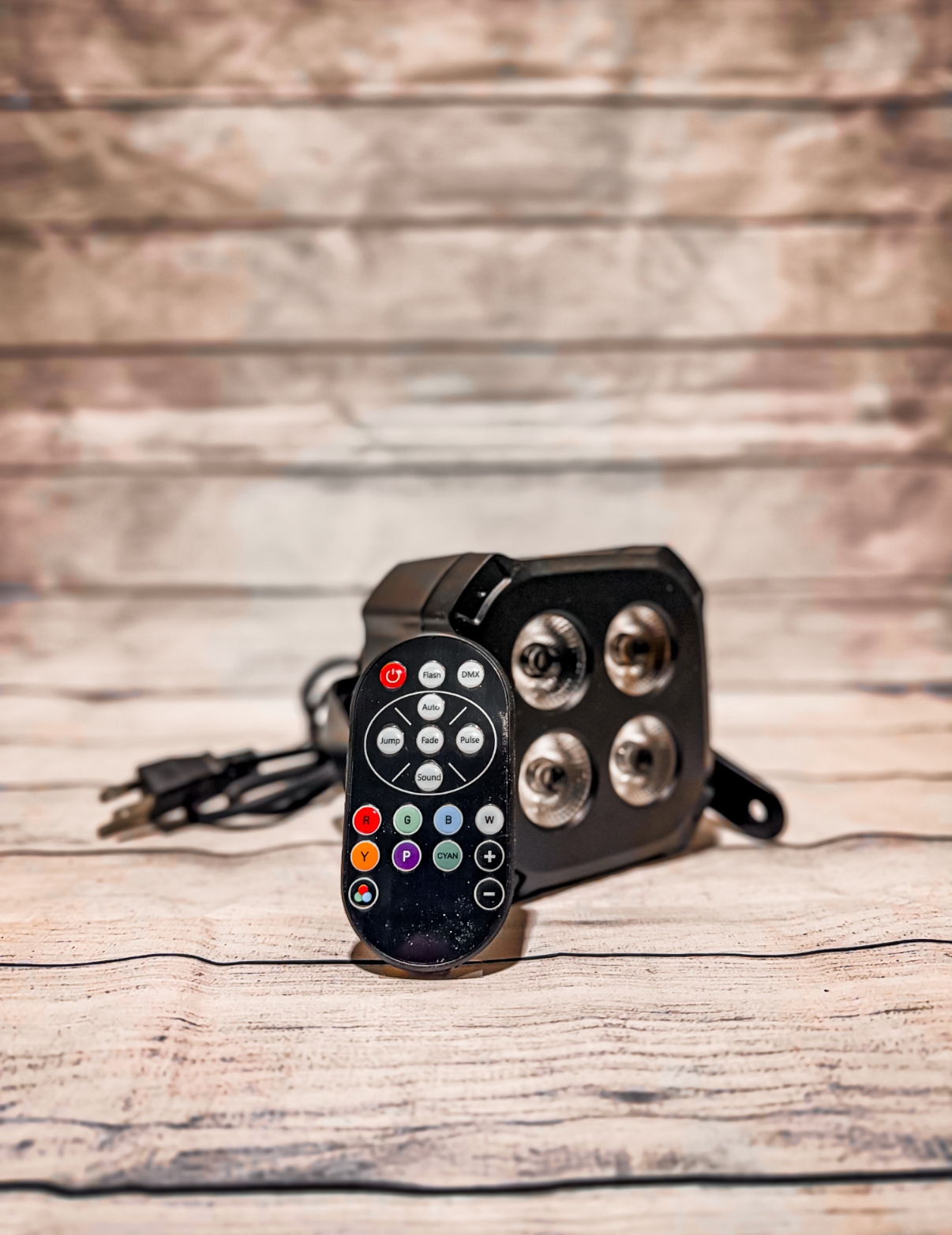 RGB Strobe Light | Knot & Timber Rentals