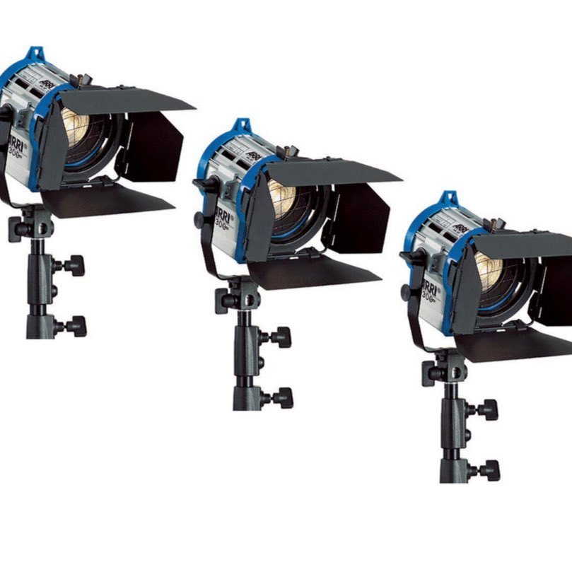 Arri 300W Fresnel Kit for rent | Hire video camera equipment & crews ...