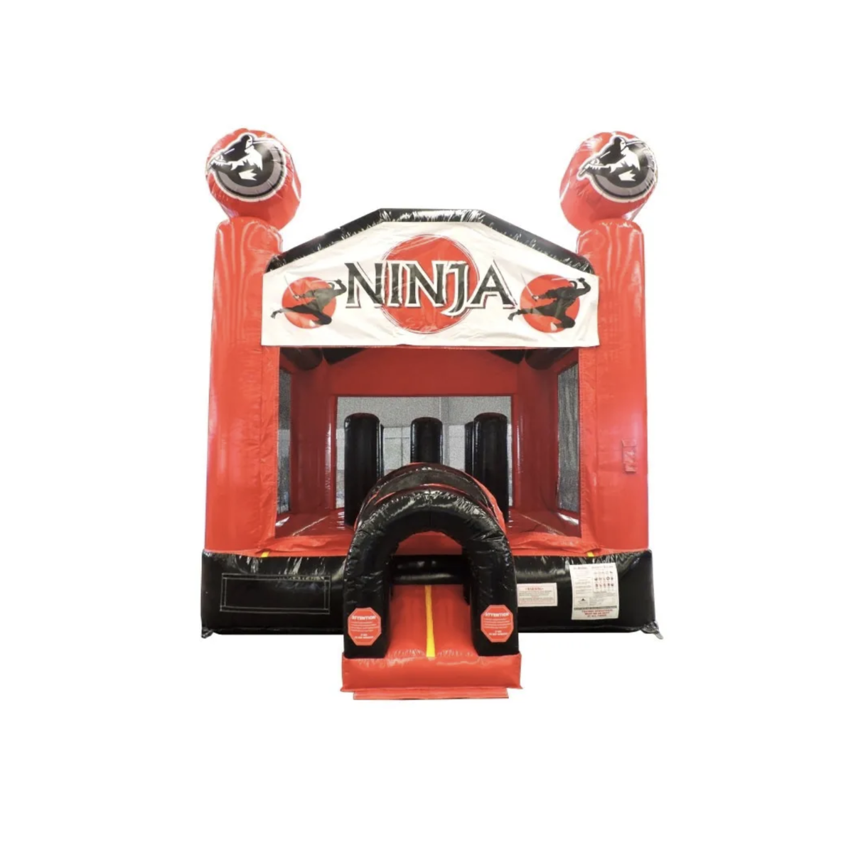 Ninja Attack Inflatable Bounce House w/ Blower | ROW Productions