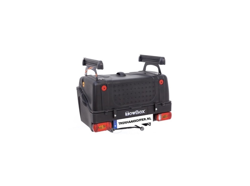 Towbox V1 SKI: 280 liter | Trekhaakkoffer huren
