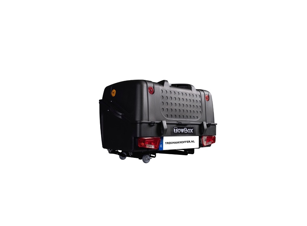 Towbox V1: 280 liter | Trekhaakkoffer huren