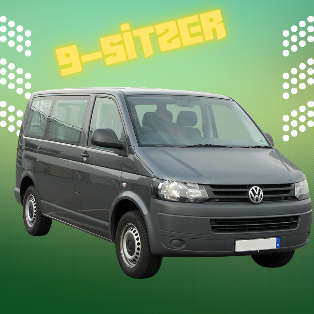 VW T5 Facelift 9-Sitzer je Tag 100km frei +250KM Paket | Miethelden.eu ...
