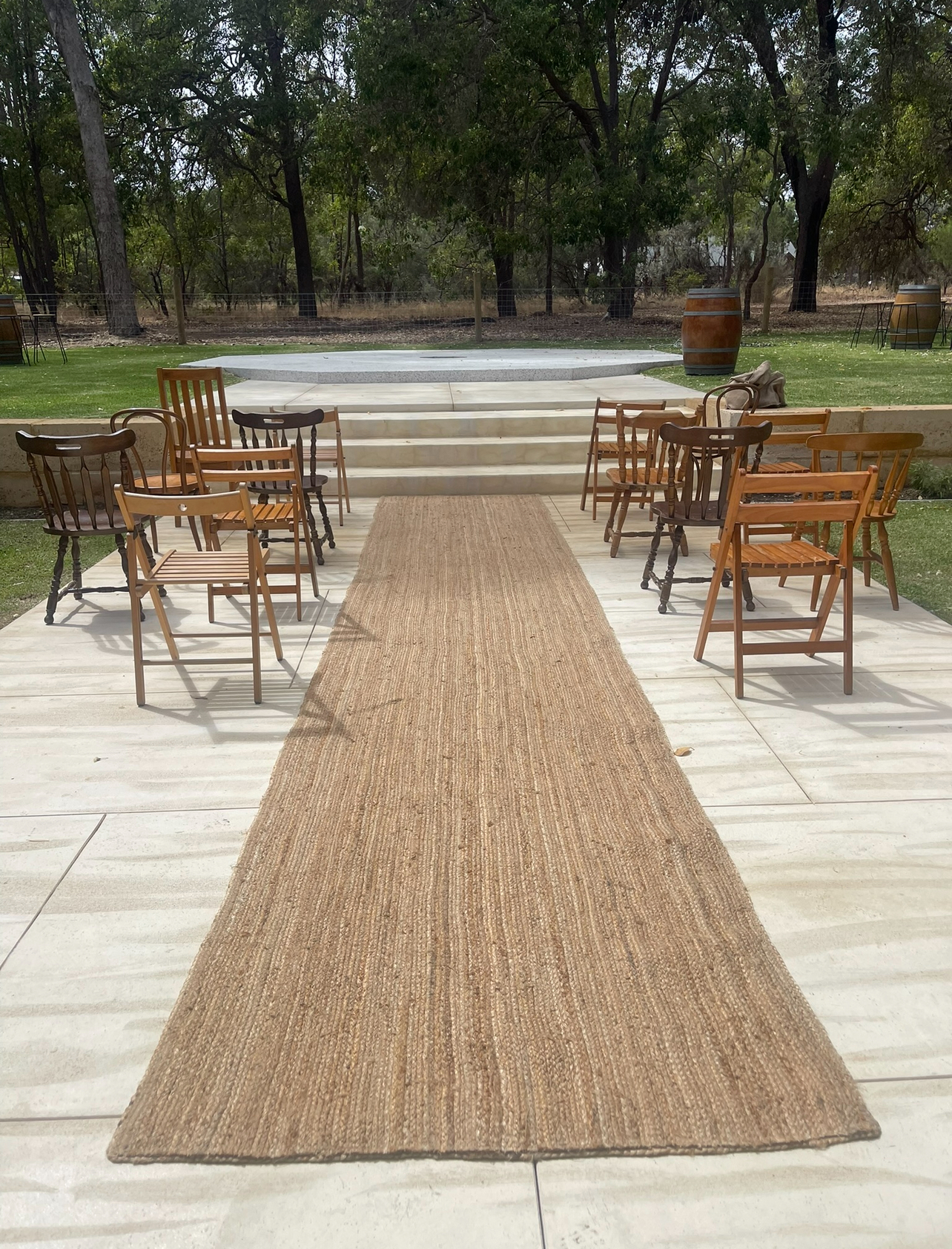 Jute Isle Runner | Little Miss Vintage