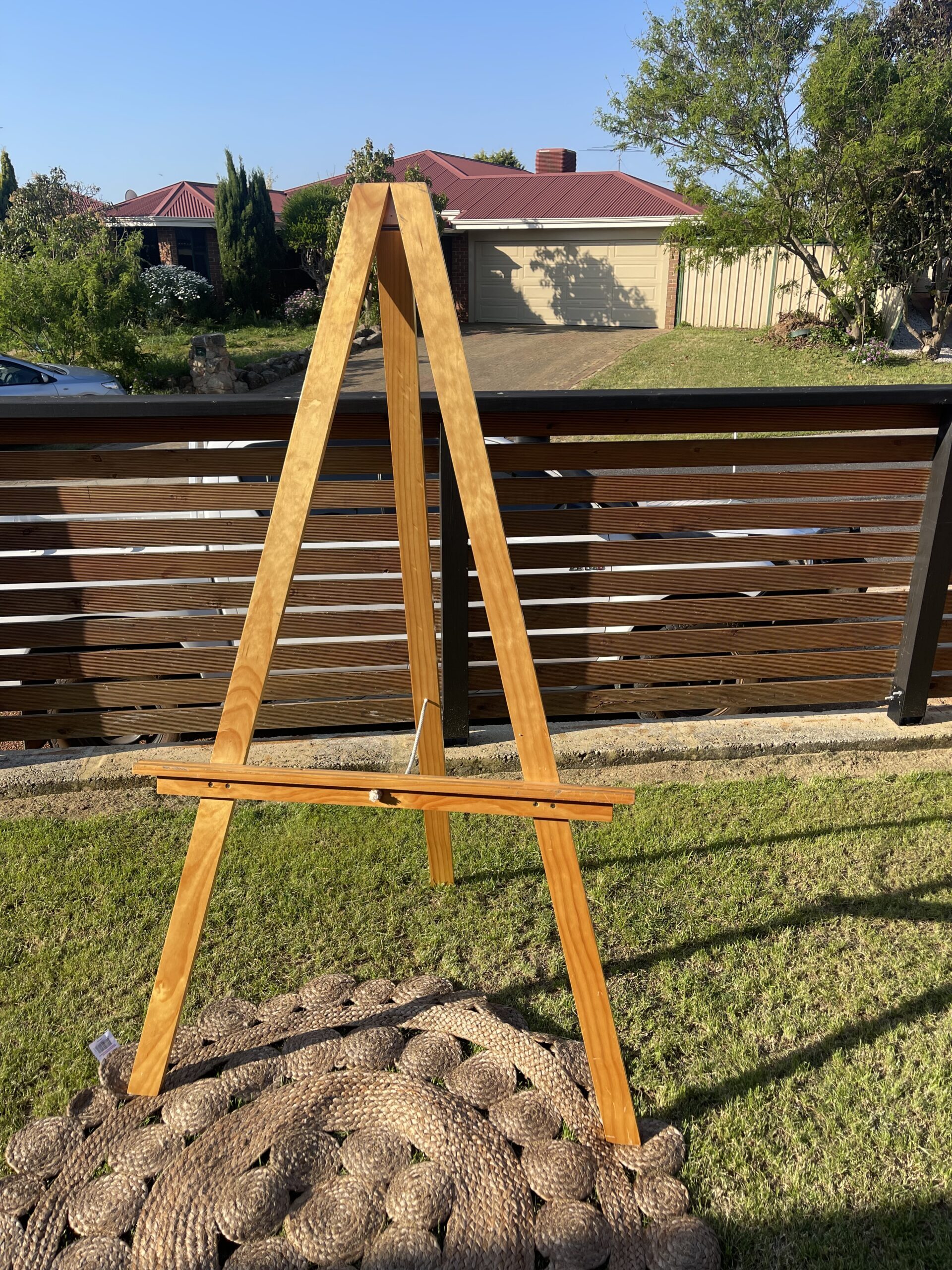 Extra Tall Wooden Easel | Little Miss Vintage
